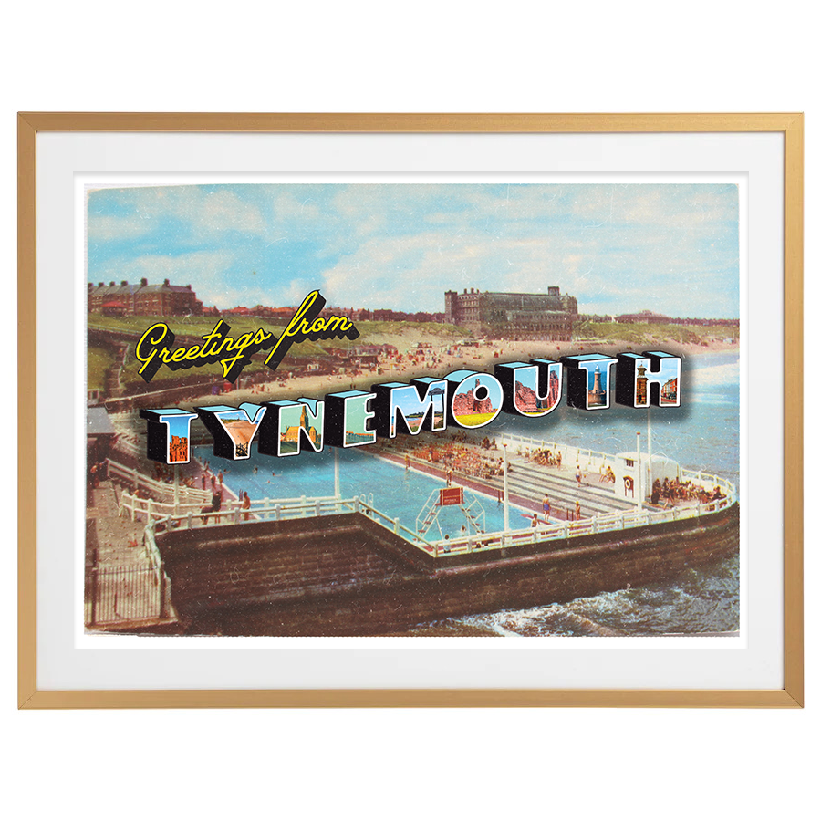 GREETINGS FROM TYNEMOUTH PRINT – Stix Studio